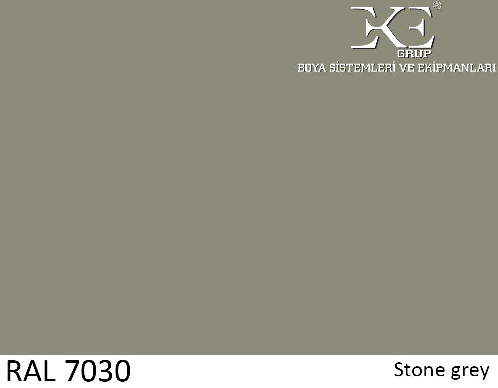 Ral 7030 Polyester Elektrostatik Toz Boya - Eke Grup A.Ş.