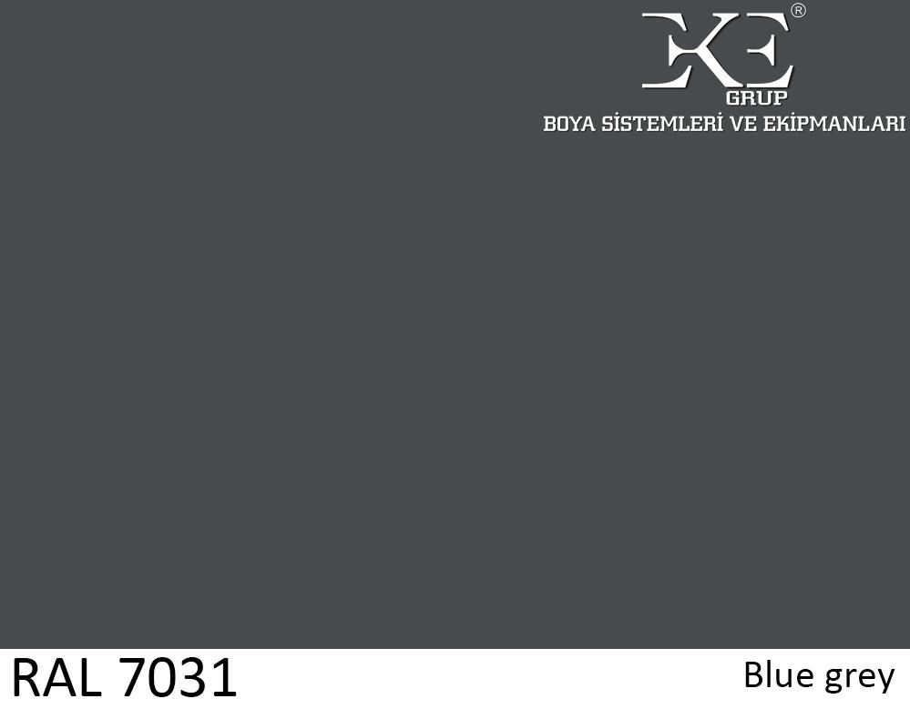 Ral 7031 Polyester Elektrostatik Toz Boya - Eke Grup A.Ş.