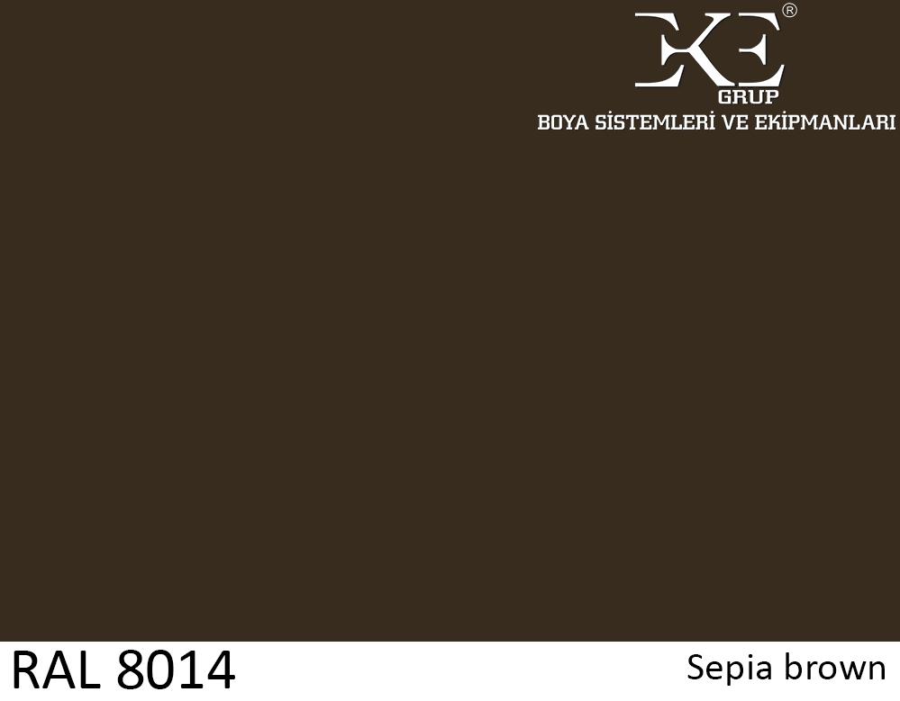 Ral 8014 Polyester Elektrostatik Toz Boya - Eke Grup A.Ş.