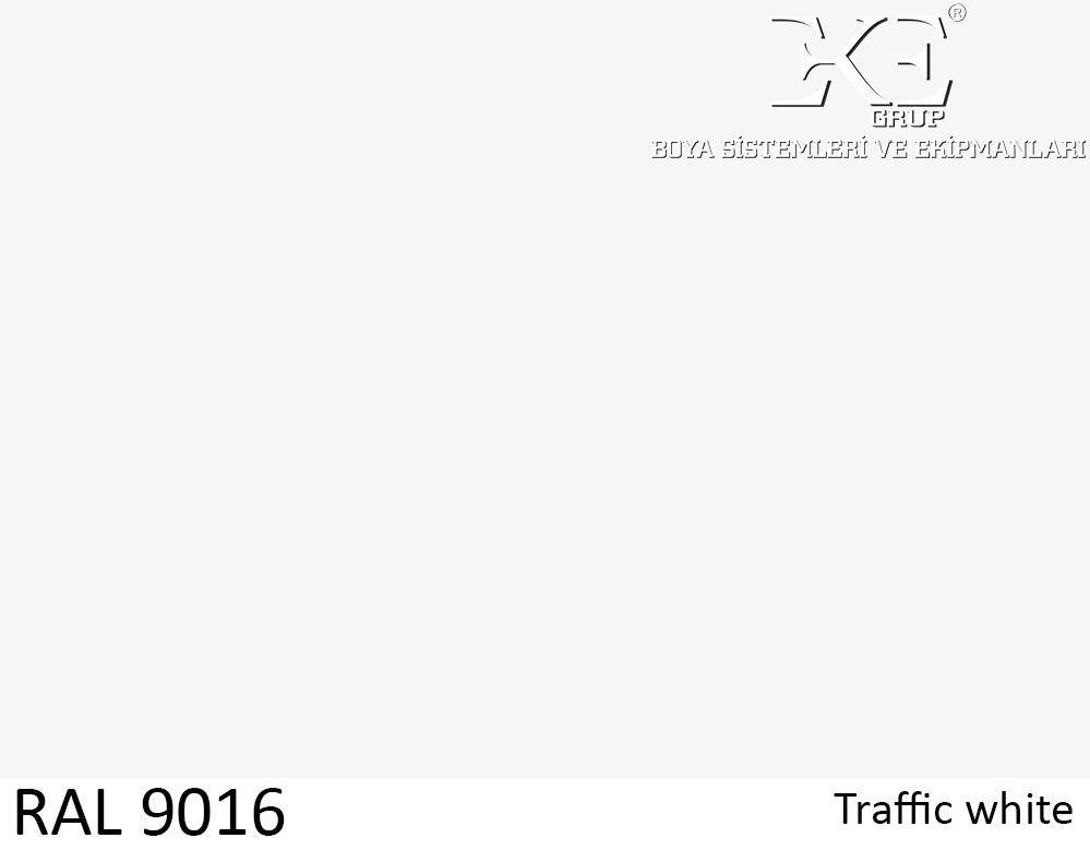 Ral 9016 Polyester Elektrostatik Toz Boya - Eke Grup A.Ş.