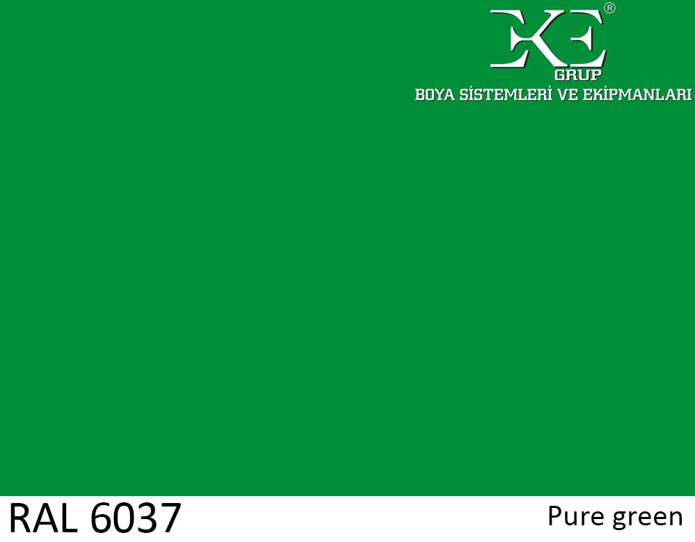Ral 6037 Polyester Elektrostatik Toz Boya - Eke Grup A.Ş.