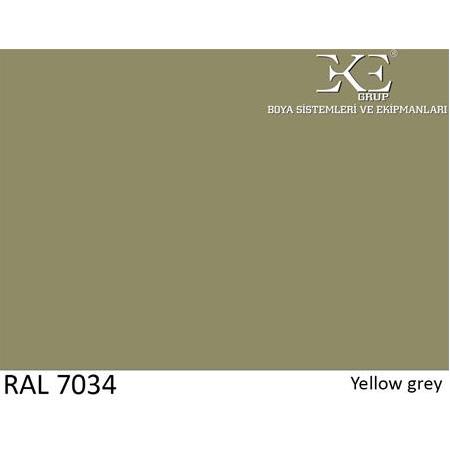 Ral 7034 Polyester Elektrostatik Toz Boya - Eke Grup A.Ş.