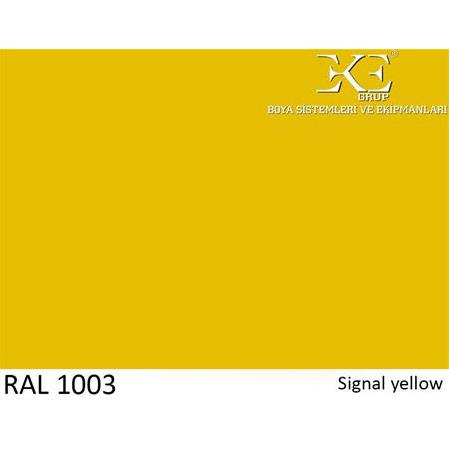 Ral 1003 Polyester Elektrostatik Toz Boya - Eke Grup A.Ş.